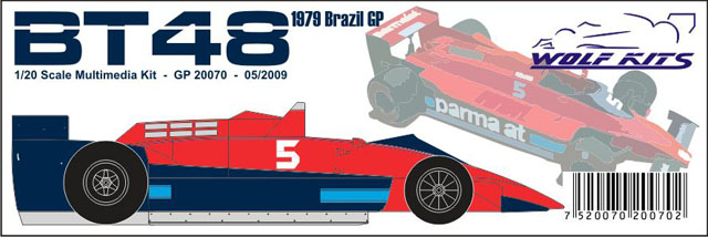** お取り寄せ商品 ** WOLF Models 20070 1/20 ブラバム BT48 1979 Brazil GP ミニカー専門店 ...